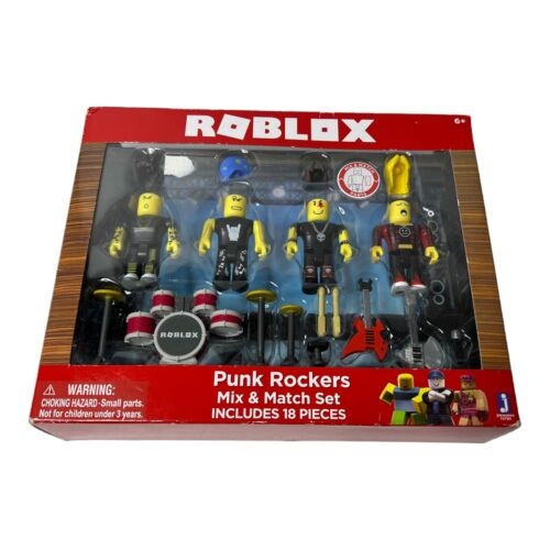 New - Roblox Punk Rockers Mix & Match Set (18 Pieces) Rare New - Roblox Punk Rockers Mix & Match Set (18 Pieces) Rare