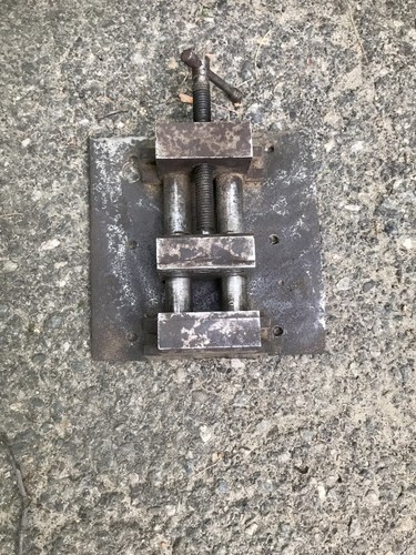 Small Vintage Machinist Toolmaker Gunsmith Jeweler Clamp Table Bench ...