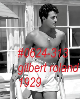 VINTAGE MALE PORTRAIT #0624-313 -gilbert roland 1929 -free shipping in ...