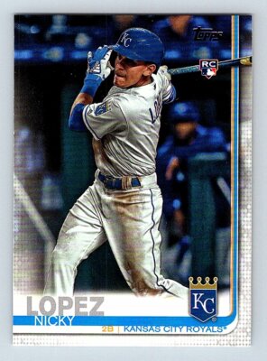 2019 Topps Update #US202 Nicky Lopez RC | eBay