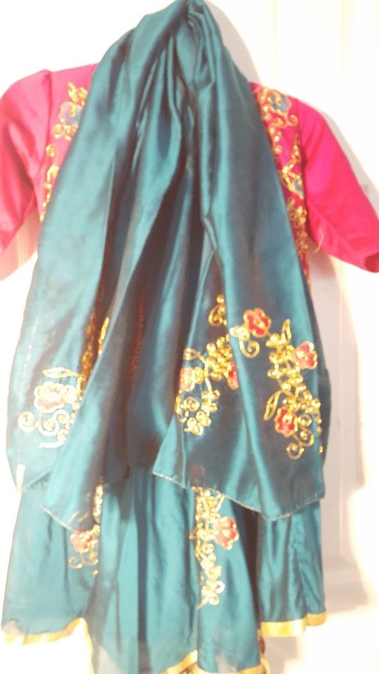 Kalapi Baroda Pakistani / Indian Fancy Traditional Kids Girl Dress 50 C ...