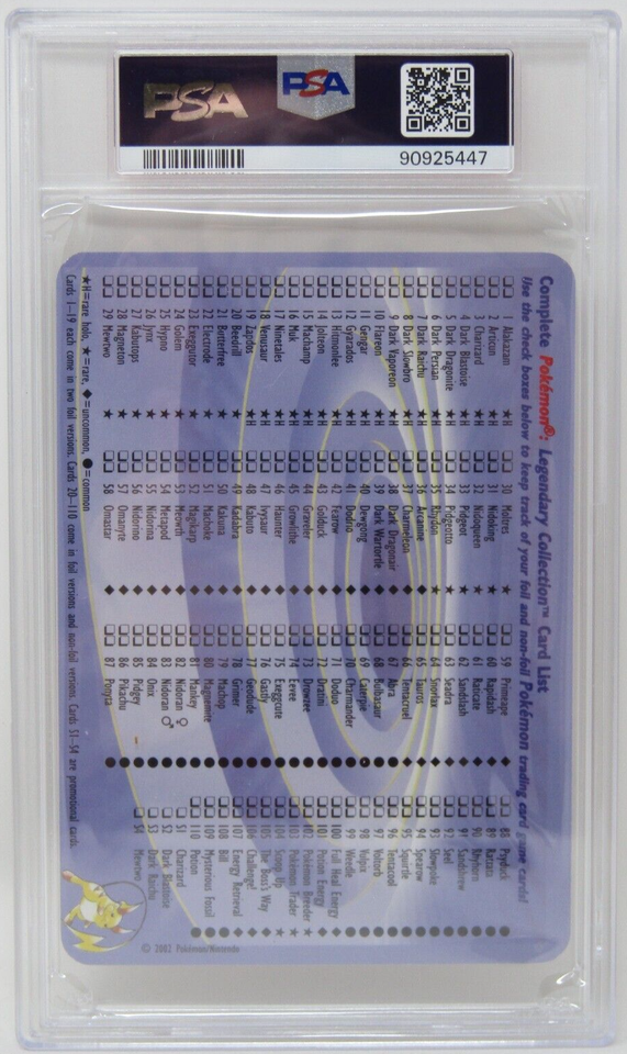 Pokemon Legendary Collection Reverse Holo #S1 Charizard Box Topper NM ...