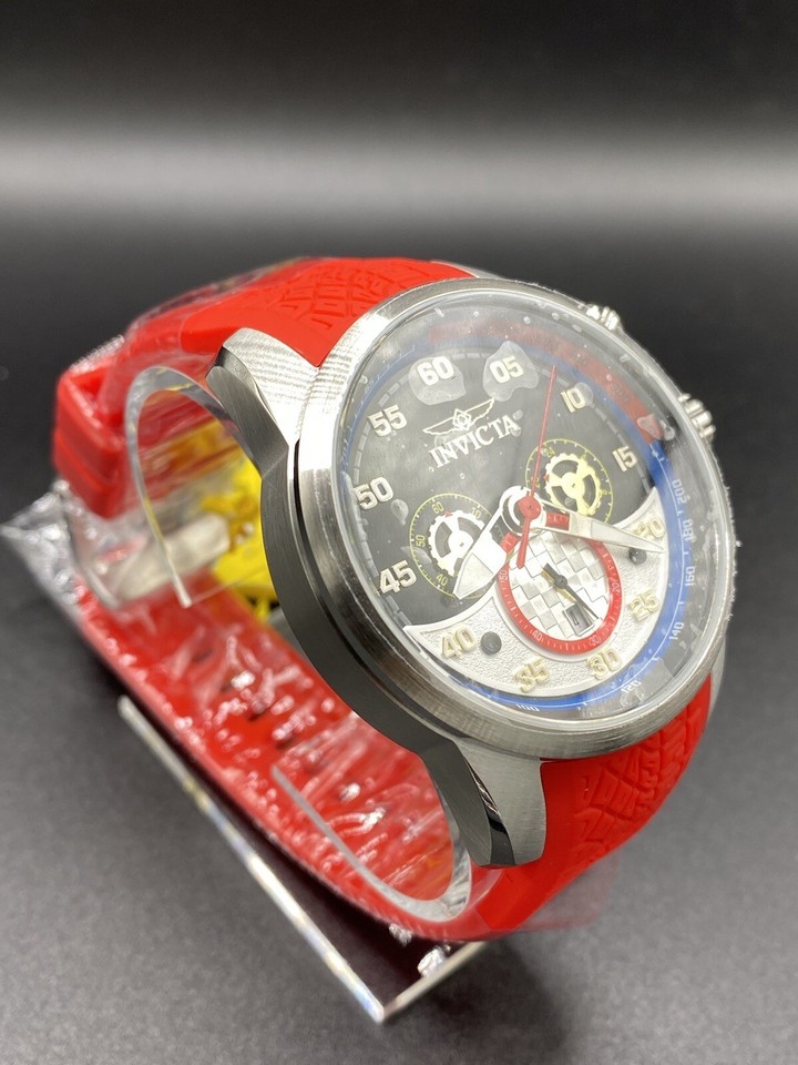 Invicta S1 Rally Velocity Chrono Men's Watch - 47mm, Red 45580 NEW | eBay