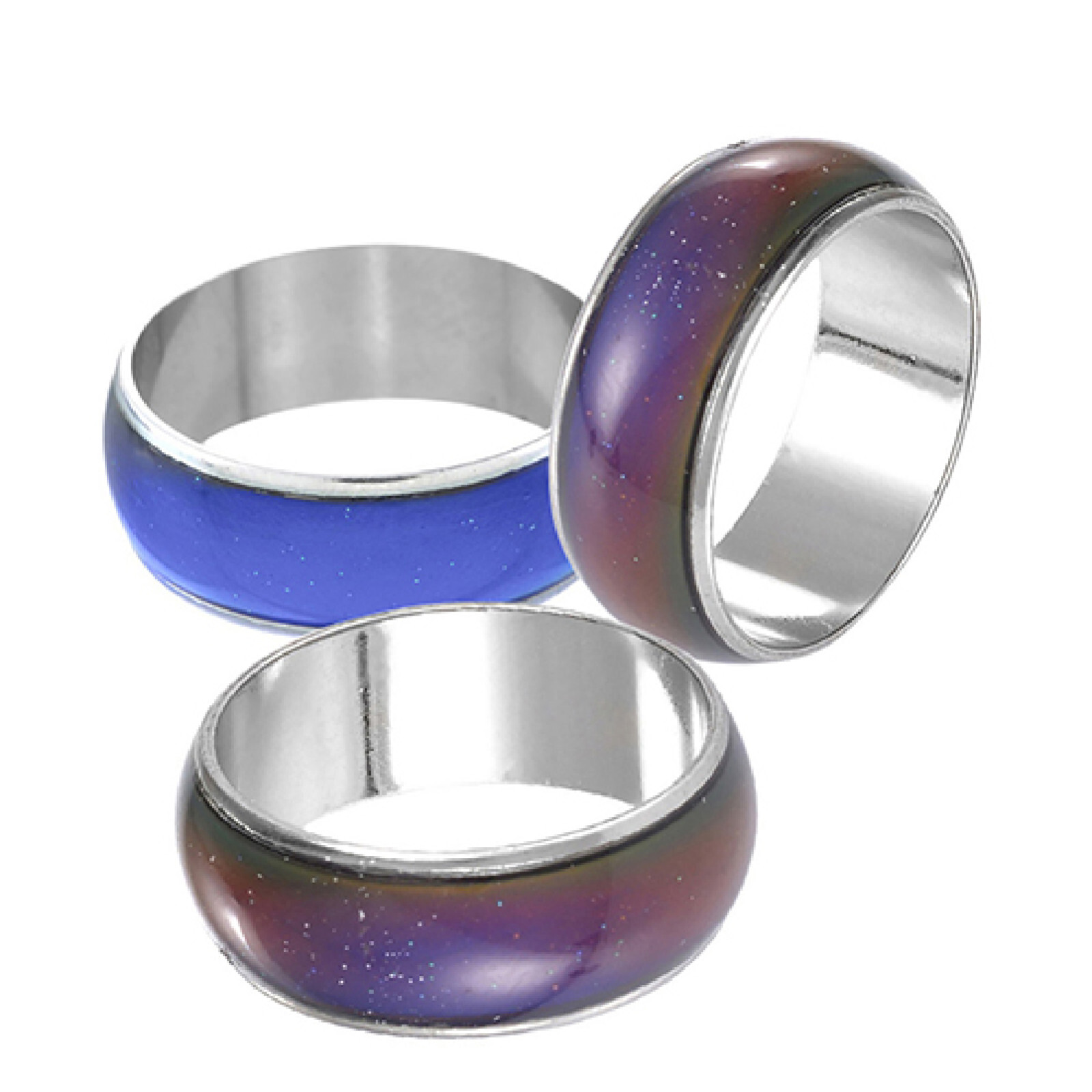 3pcs Ring Allergy-free Anti-oxidant Sensative Color Changing Ring ...