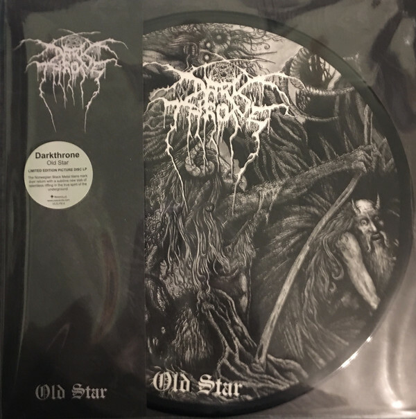 Darkthrone - Old Star LP - Picture Disc Vinyl Album BLACK METAL Record ...