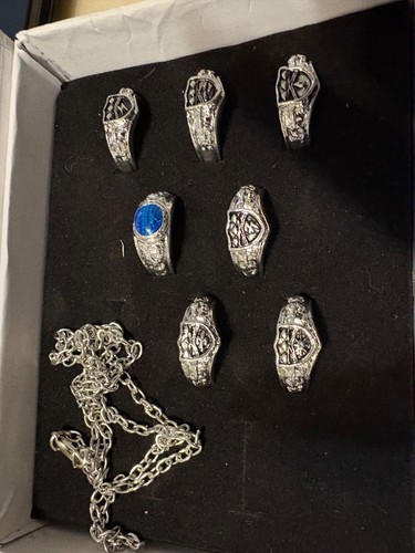 Anime Katekyo Hitman Reborn Finger Rings Vongola Famiglia - RARE Unique ...