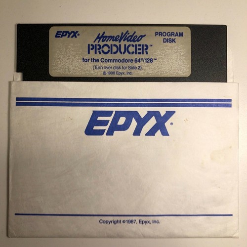 Commodore 64 Home Video Producer Epyx Disk ONLY | eBay
