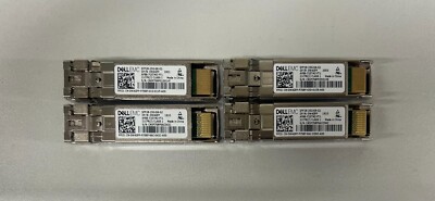 LOT OF 4x W4GPP DELL 25GB SFP28 SR 850NM MMF SFP TRANSCEIVER SFP28-25G ...