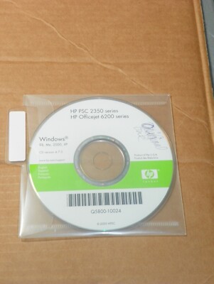 HP OfficeJet 6200 Series and PSC 2350 Install Setup Driver Install ...