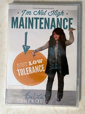 NEW DVD: I'm Not High Maintenance, Just Low Tolerance: Anita Renfroe | eBay