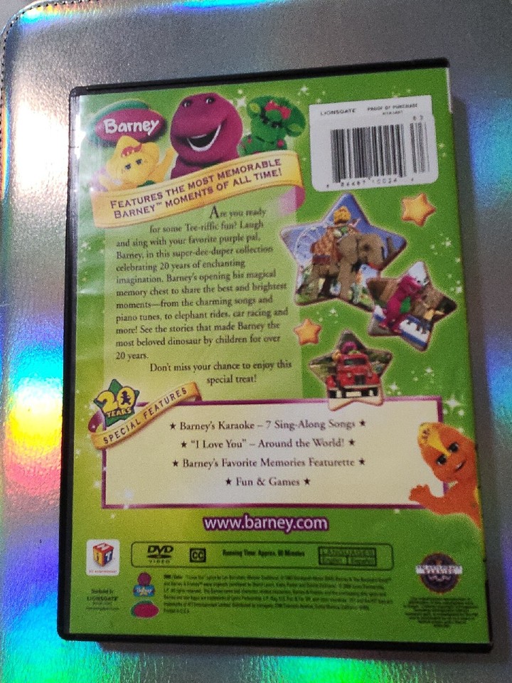 Barney - Best of Barney (DVD, 2008) 20 Years of Sharing Caring and ...