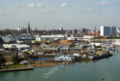 Photo 6x4 View From the Itchen Bridge, Southampton (8) Photograph taken ...
