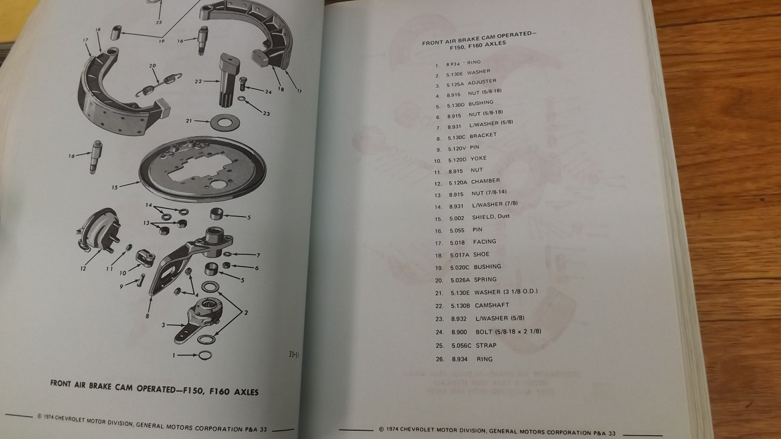 1966-1972 Series 70000, 80000 Chevrolet Truck Parts Catalog Manual ...