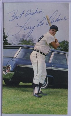1962 Ford Motor Co Postcards Larry "Bo" Osborne Signed | eBay