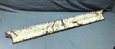 Architectural Decorative 4' Ft. Destressed Embossed Tin Shelf Ledge VTG ...