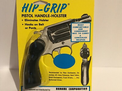 Barami Hip Grip Black #84-D Smith & Wesson .38 Pistol Handle Holster | eBay