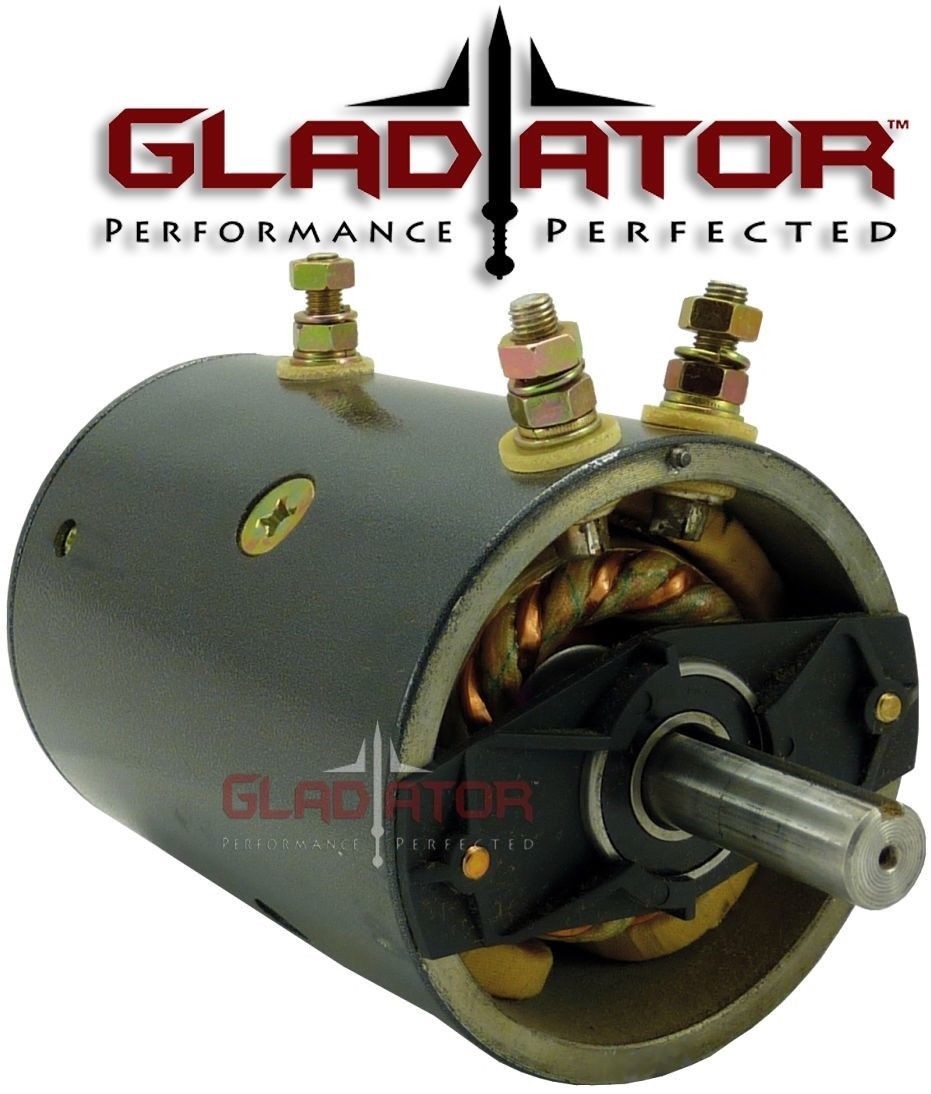 New Warn Winch Motor 46-2262 MBJ4401 W8941 MRV-B-1 Fits Early Design ...