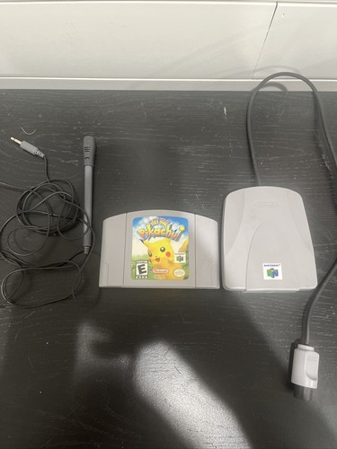 Hey You, Pikachu (Nintendo 64 N64, 2000) VRU Microphone Cartridge ...