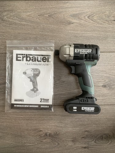 Erbauer 18V Brushless Impact Driver ER16921PD-B | eBay UK