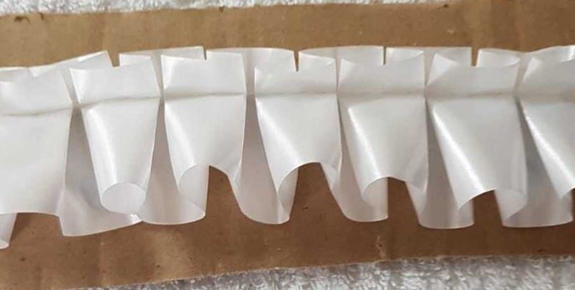 Easy Pleat Ribbon 18 Colours 3 Lengths Pre-Pleated Floristry Tributes ...