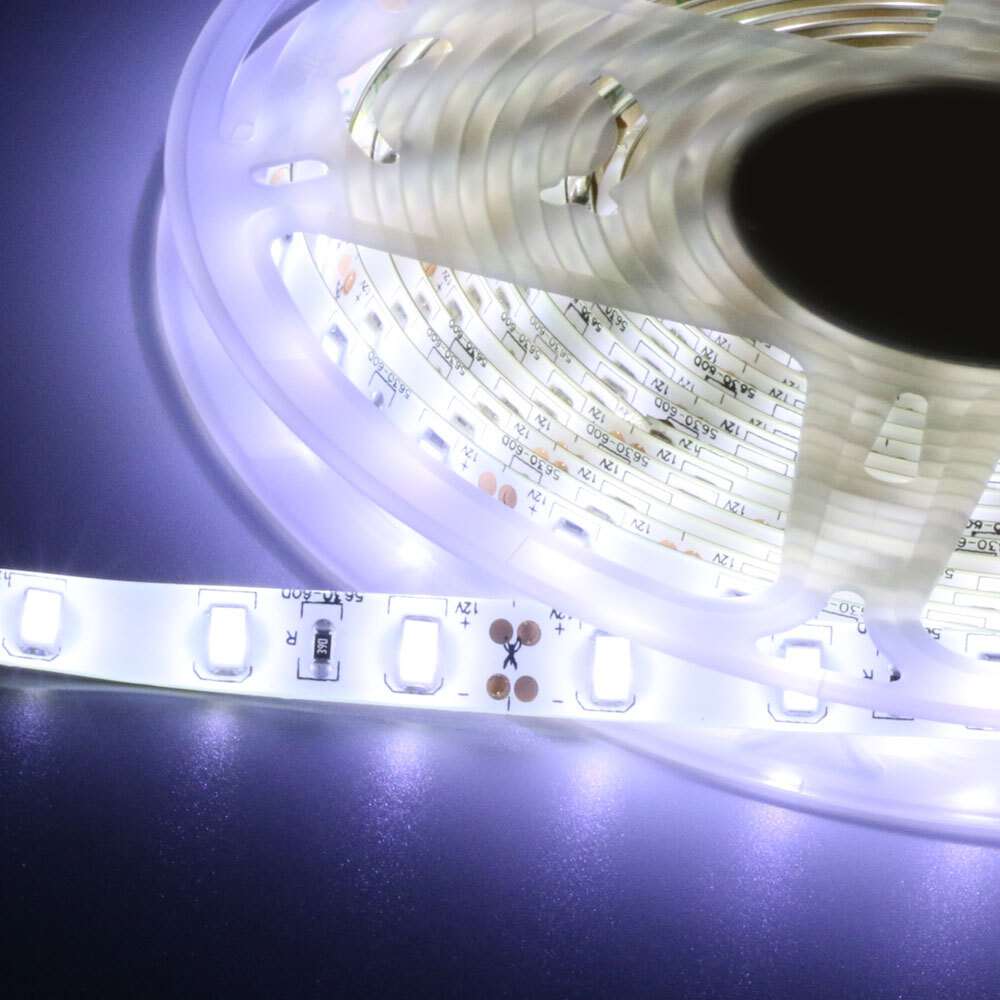 12V LED Strip Waterproof Lights Flexible Tape Self Adhesive Band ...