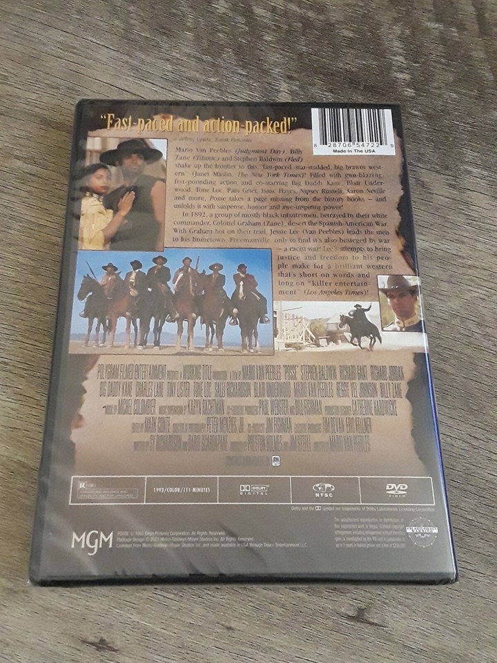 Posse (DVD, 2001) | eBay