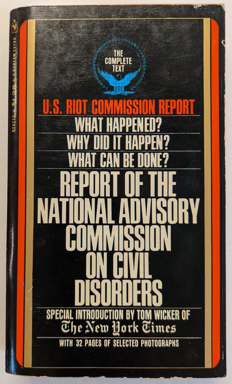 U.S. Riot Commission Report: Report of the Commission on Civil ...