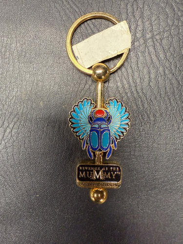 Universal Studios Revenge Of The Mummy Spinning Keychain UNUSED FREE ...