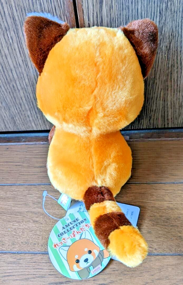 Rare New Amuse Japan Red Panda Stand Stuffed Plush Toy 15cm 5.9in Hight ...