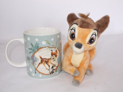 Disney Bambi & Thumper Mug by Paladone with BAMBI SOFT TOY | eBay UK