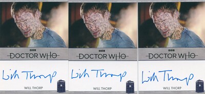 VL New 2023 Doctor Who Autograph card of Will Thorp as Toby Zed ...