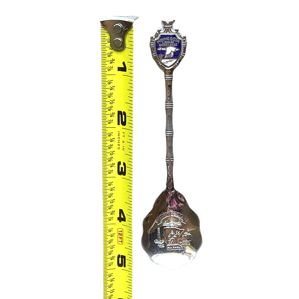 Minnesota Paul Bunion 10,000 Lakes Canadian Goose Souvenir Sugar Spoon ...