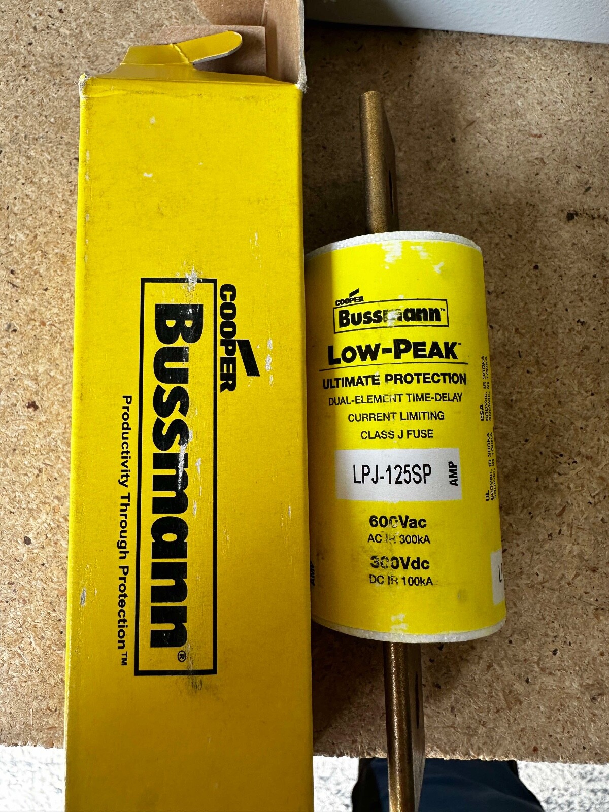 Bussmann LPJ-125SP Electrical Fuse - Yellow 51712523424 | eBay