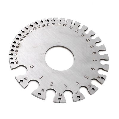 WS genuine round WIRE GAUGE diameter gage stainless steel inch ...