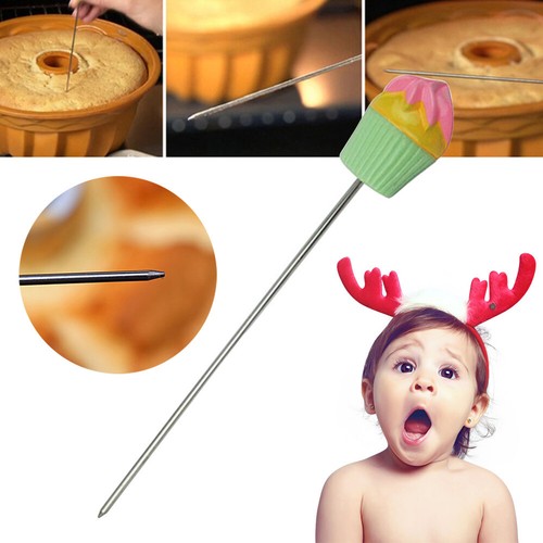 Cake Tester Skewer Probe Bake New Undercooked Cook Test Cupcake | eBay ...