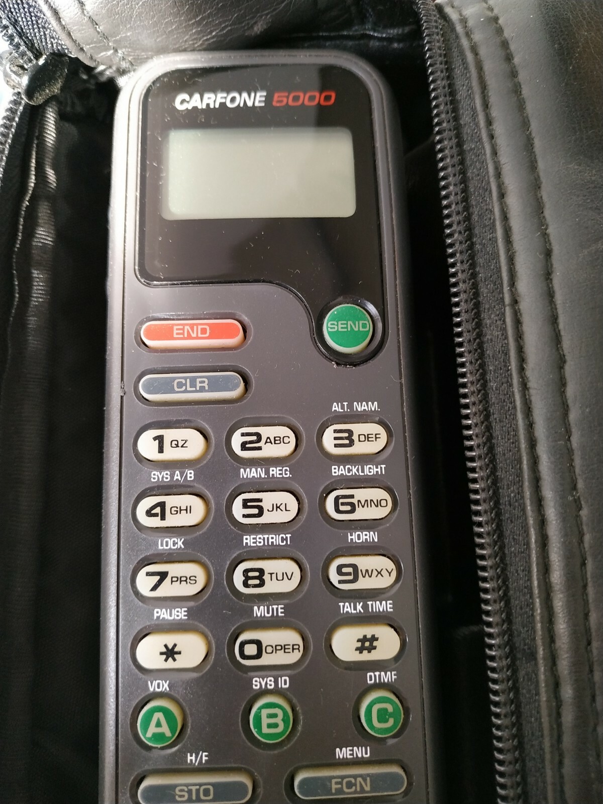 Vintage GE CELLULAR CARFONE 5000 Bag Phone GE Transpak Car Phone | eBay