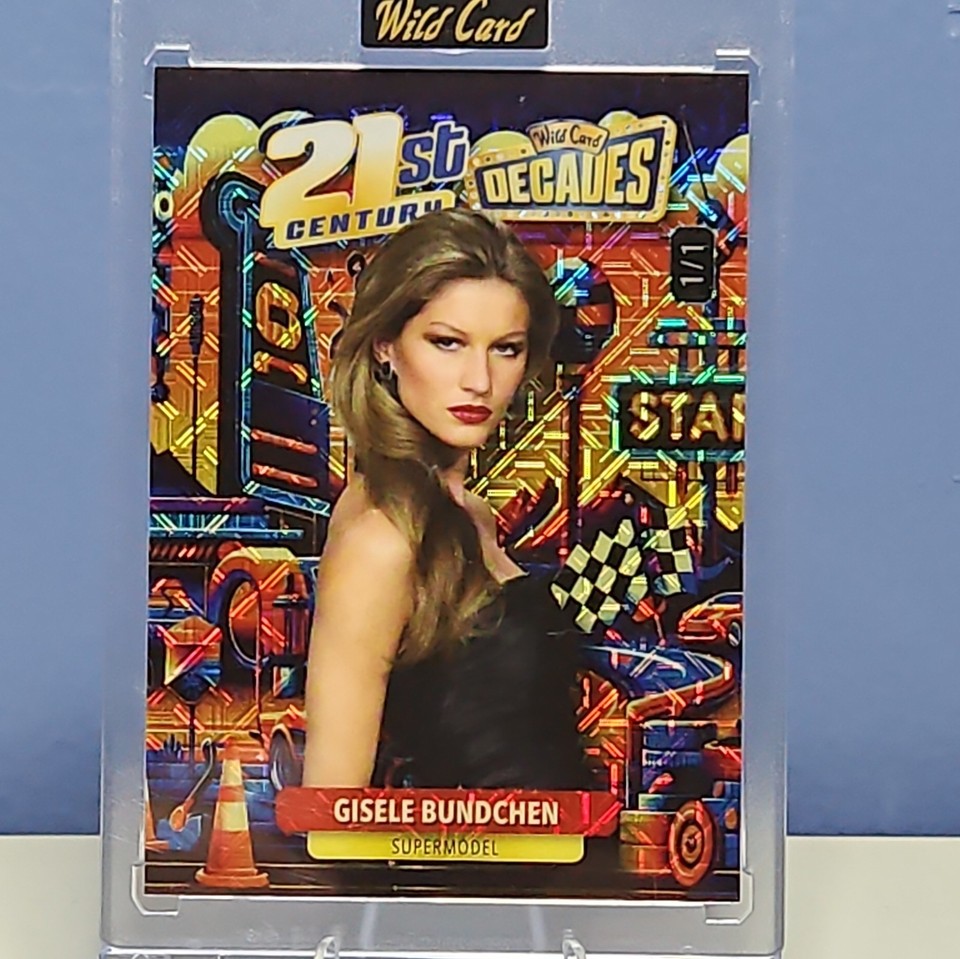 2024 Wild Card Decades Gisele Bundchen 1/1 | eBay