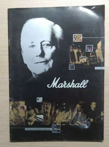 Marshall Vintage Catalog From The 90S | eBay