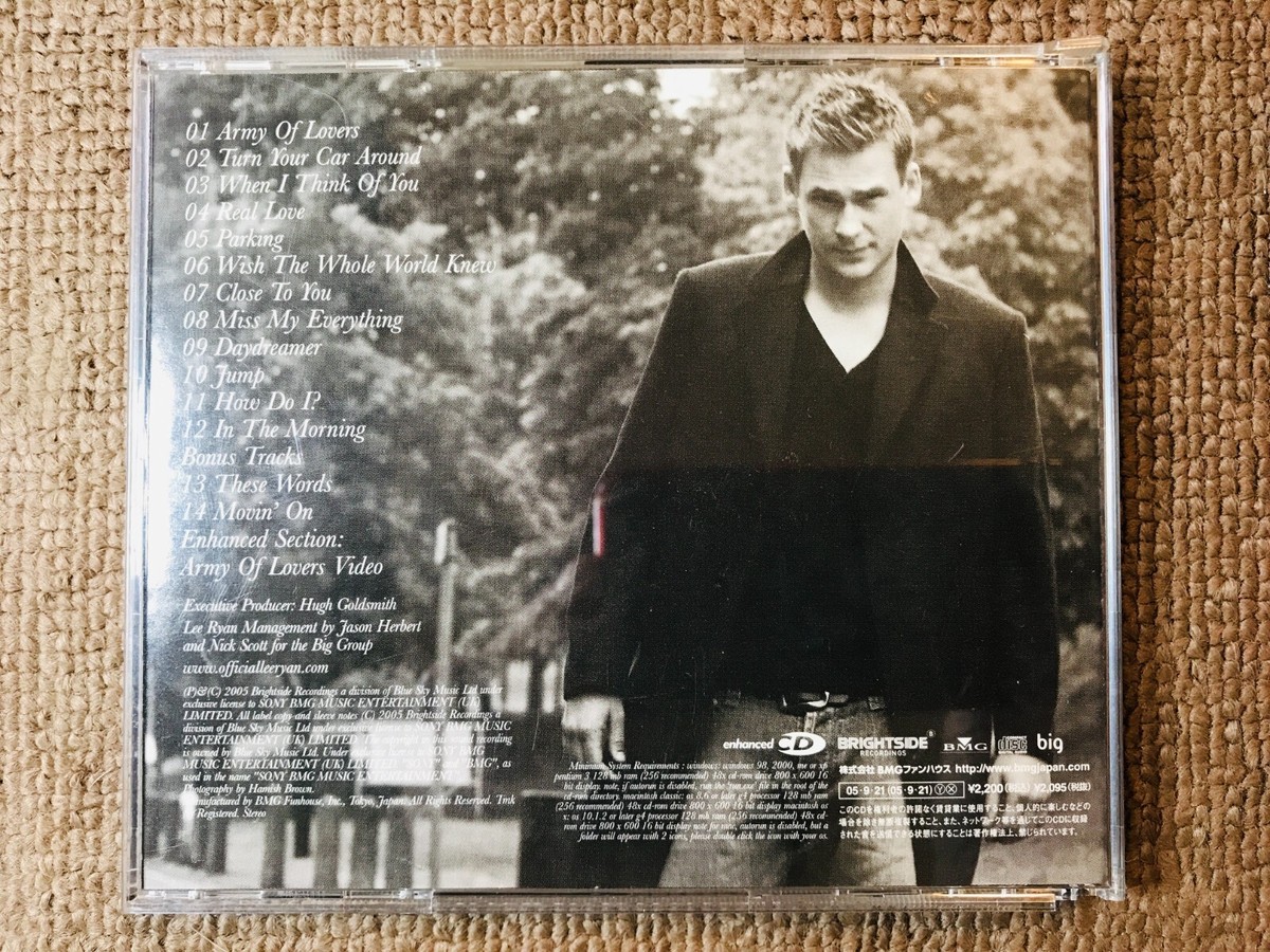 Lee Ryan Album Covers Lee Ryan – Turn Your Car Around – CD