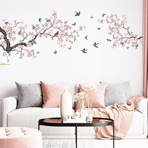 Achieve Stunning Wall Decor Branch Bird Wall Stickers for Beautiful ...