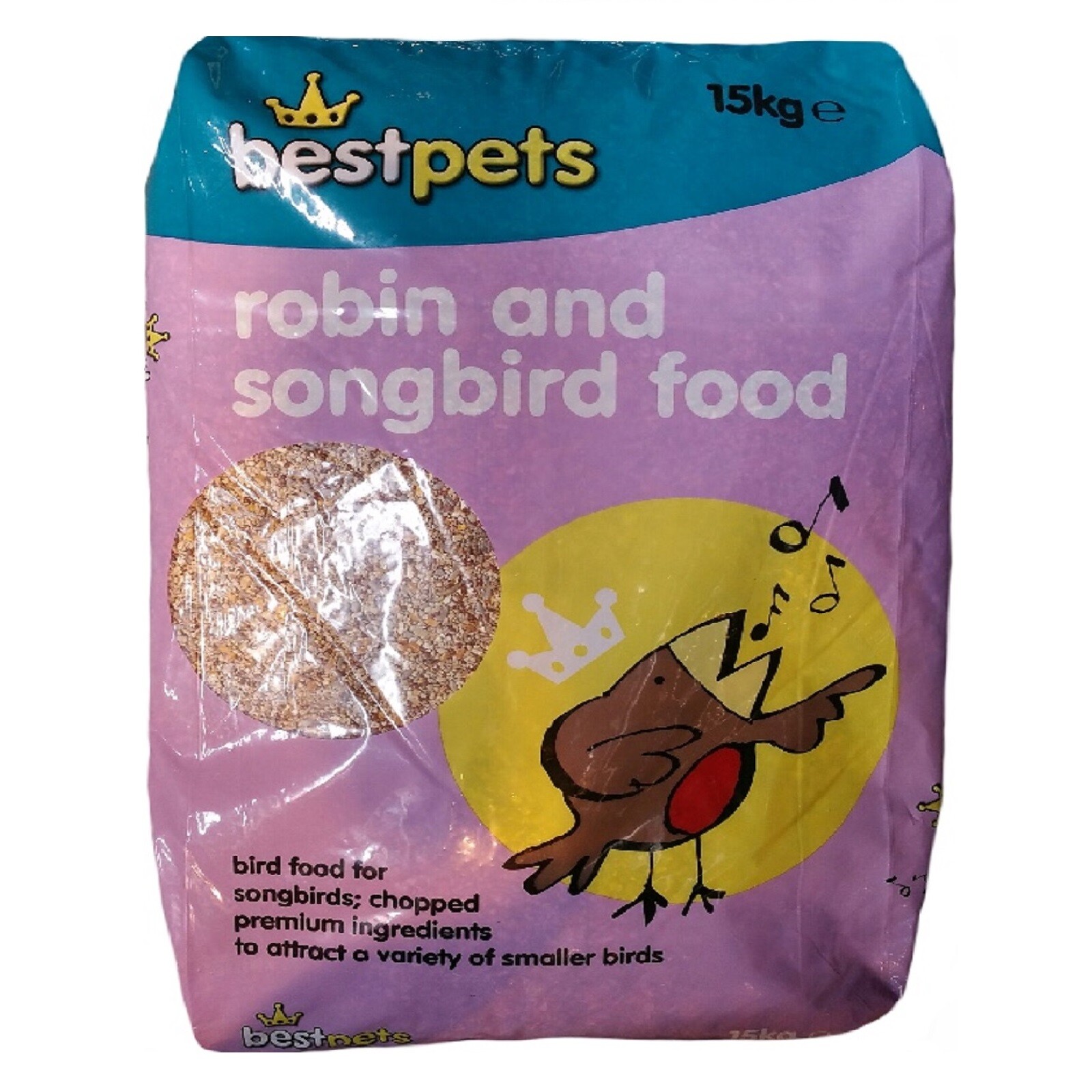 ROBIN & SONGBIRD FOOD bestpets wild garden bird no mess seed bp feeding ...