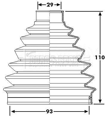 CV Joint Boot Set Front Outer Torq Fits Citroen Peugeot Fiat Lancia #1 ...