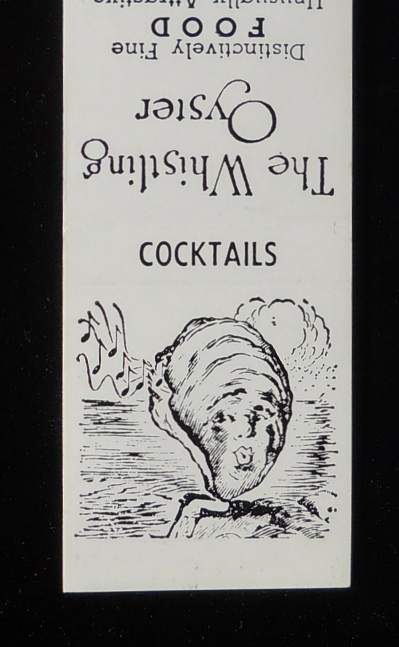 1960s The Whistling Oyster Cocktails Food Gifts Ogunquit ME York Co ...