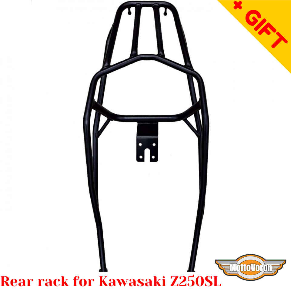 For Kawasaki Z250SL rear rack Z250 SL Kawasaki rear luggage rack, Bonus ...