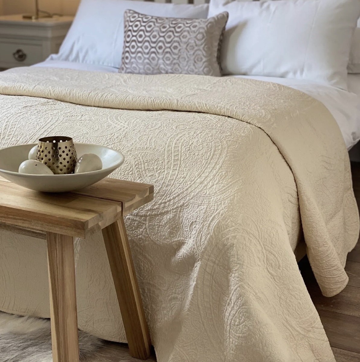 Quilted Bedspreads King Size Serene Luana Quilted Bedspread