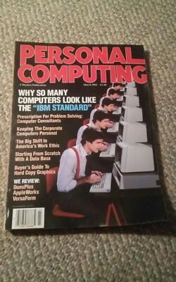 000 Vintage Personal Computing Magazine March 1984 Hayden IBM Standard ...