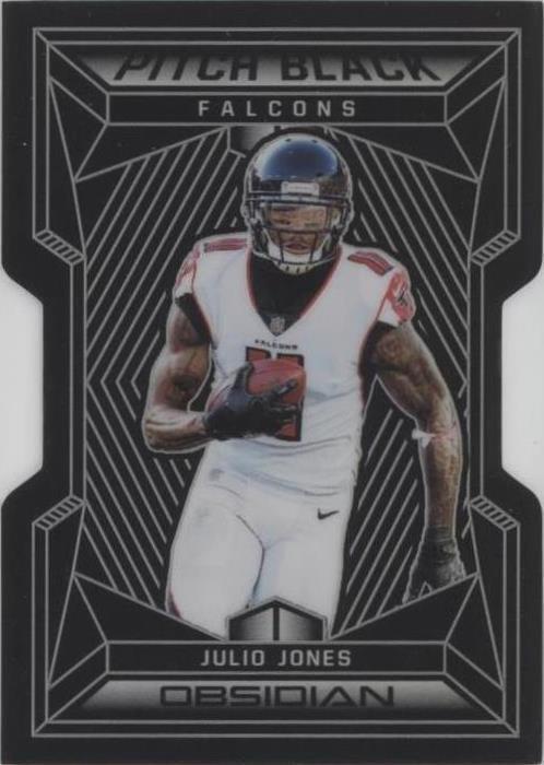 2019 Panini Obsidian - Pitch Black Julio Jones #PB-2 /75 for sale ...