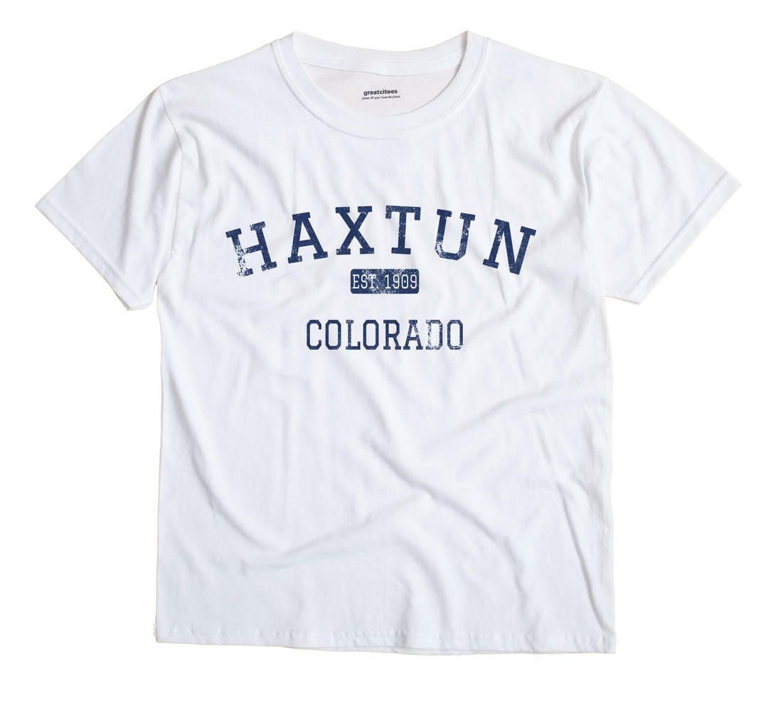 Haxtun Colorado CO T-Shirt EST | eBay