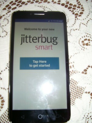 Jitterbug Smart Android Great Call 5* Cell Phone & USB Cable | eBay