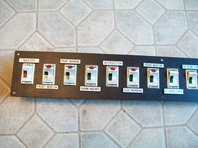 Emergency Light Switch Panel | eBay